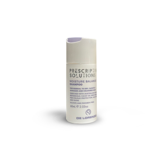 De Lorenzo Prescriptive Solutions Moisture Balance Shampoo 60ml — Troya ...